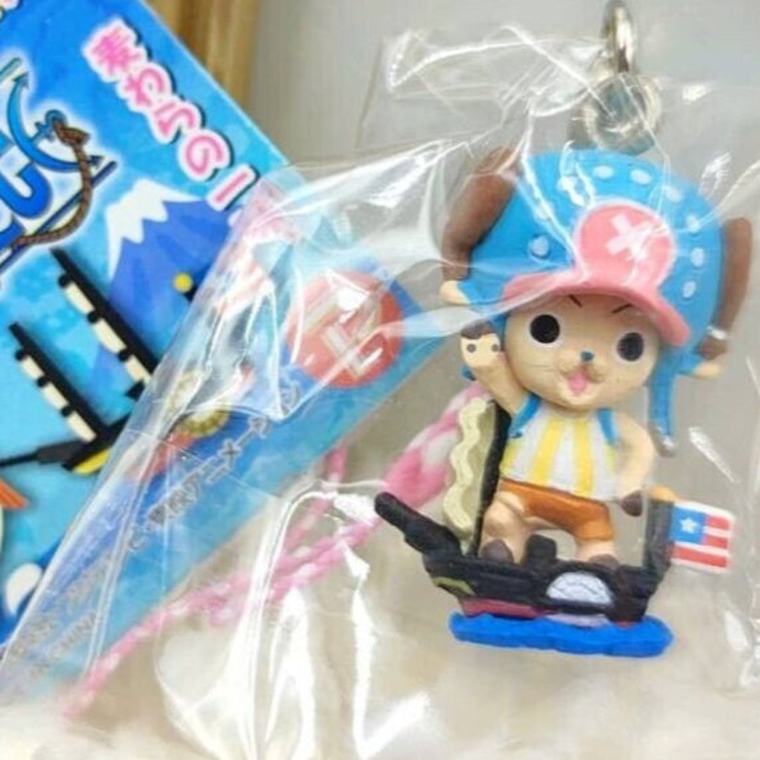 One Piece Tony Tony Chopper Mini Figure Strapkeychainscharm - Etsy