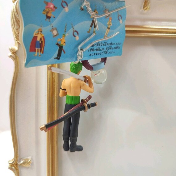 One Piece Roronoa Zoro Figure Keychain Holder,Keychai… - Gem