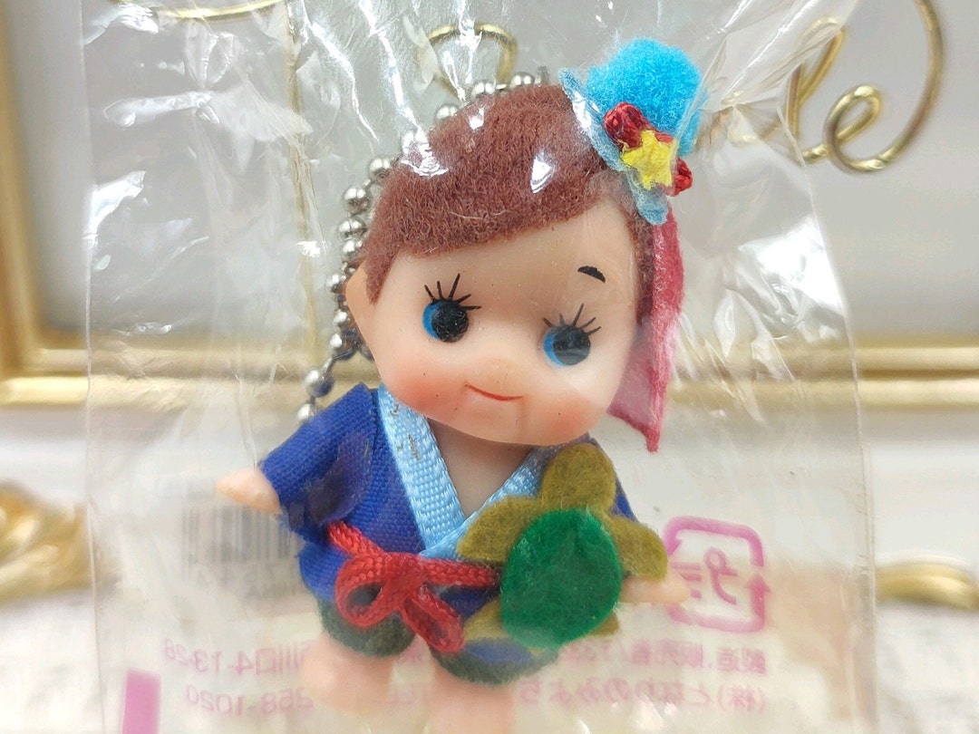 Kewpie Costume Doll Charm Strap Keychain,kewpie Doll,qp Doll Strap ...