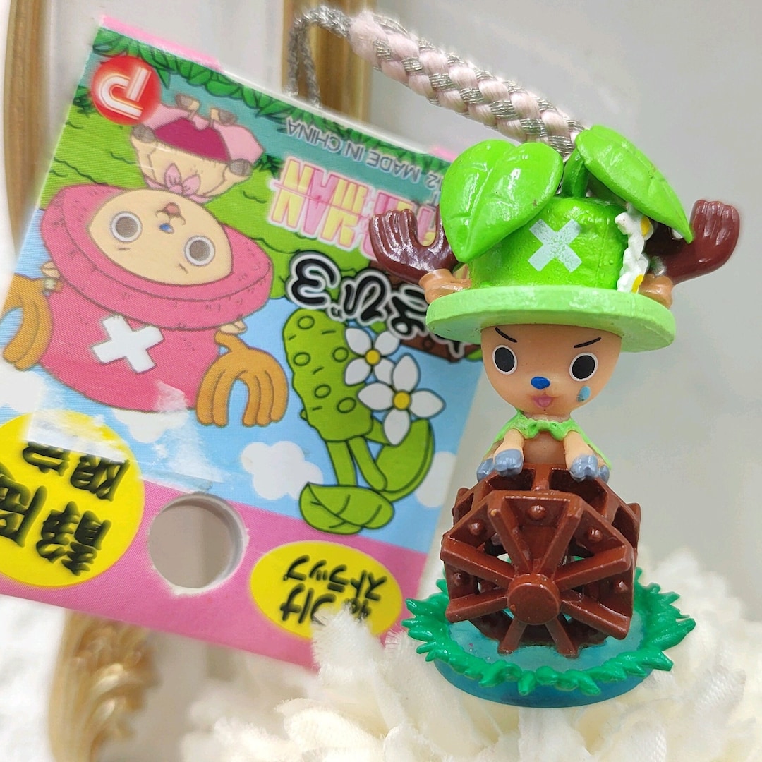 One Piece,mini Figure,charm Strap,keychain,chopper Man Wasabi Figure ...