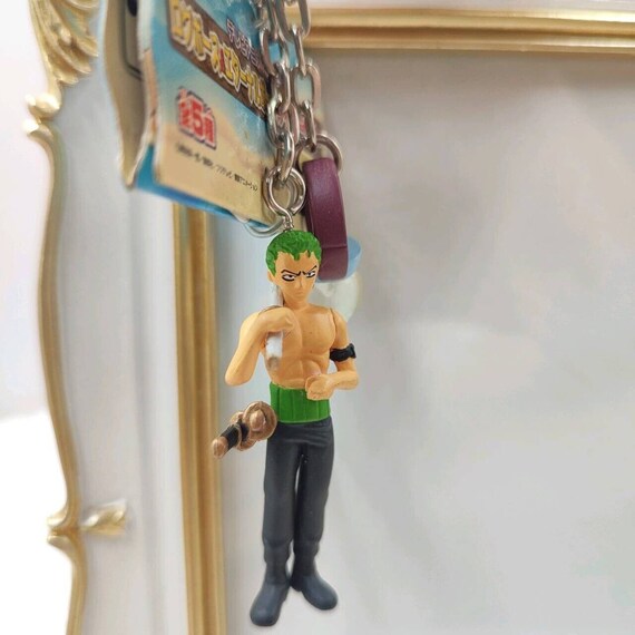 One Piece Roronoa Zoro Figure Keychain Holder,Keychai… - Gem