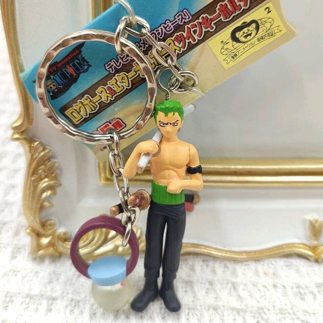 One Piece Roronoa Zoro Figure Keychain Holder,keychains,key Holder,key ...