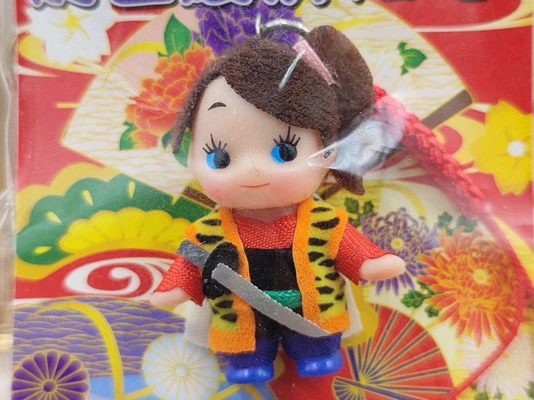 QP Keiji Maeda Japanese Samurai Doll Charm: Limited Edition Keychain - Etsy