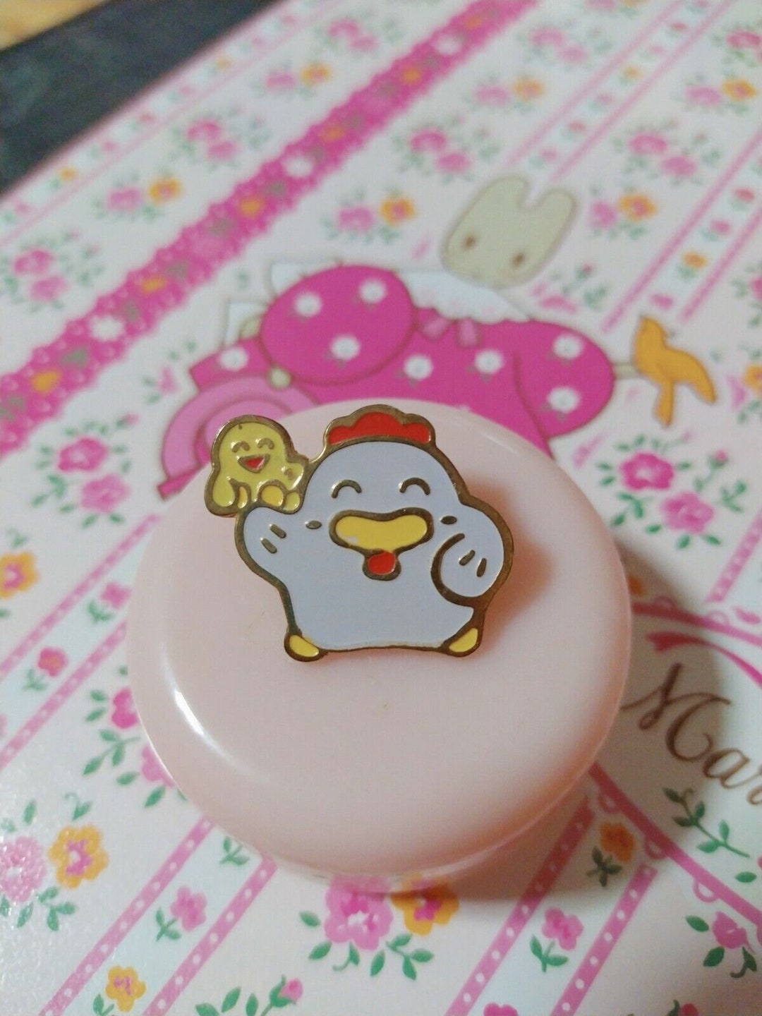 Sanrio Kokko Chan Pins,pinback Buttons,badge,iron Pin,vintage,made in ...