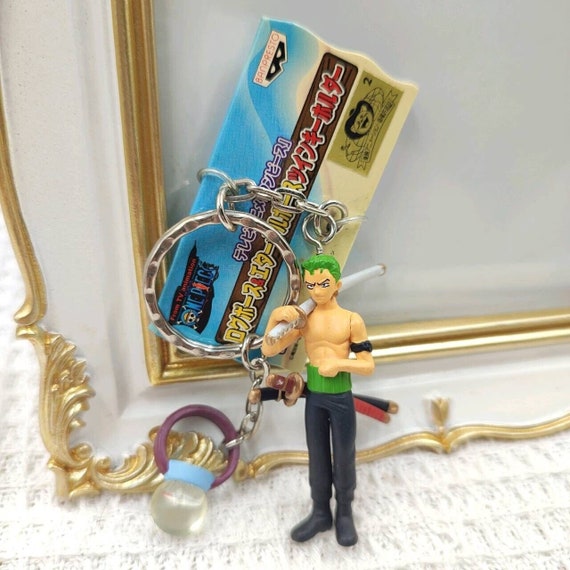 One Piece Roronoa Zoro Figure Keychain Holder,Keychai… - Gem