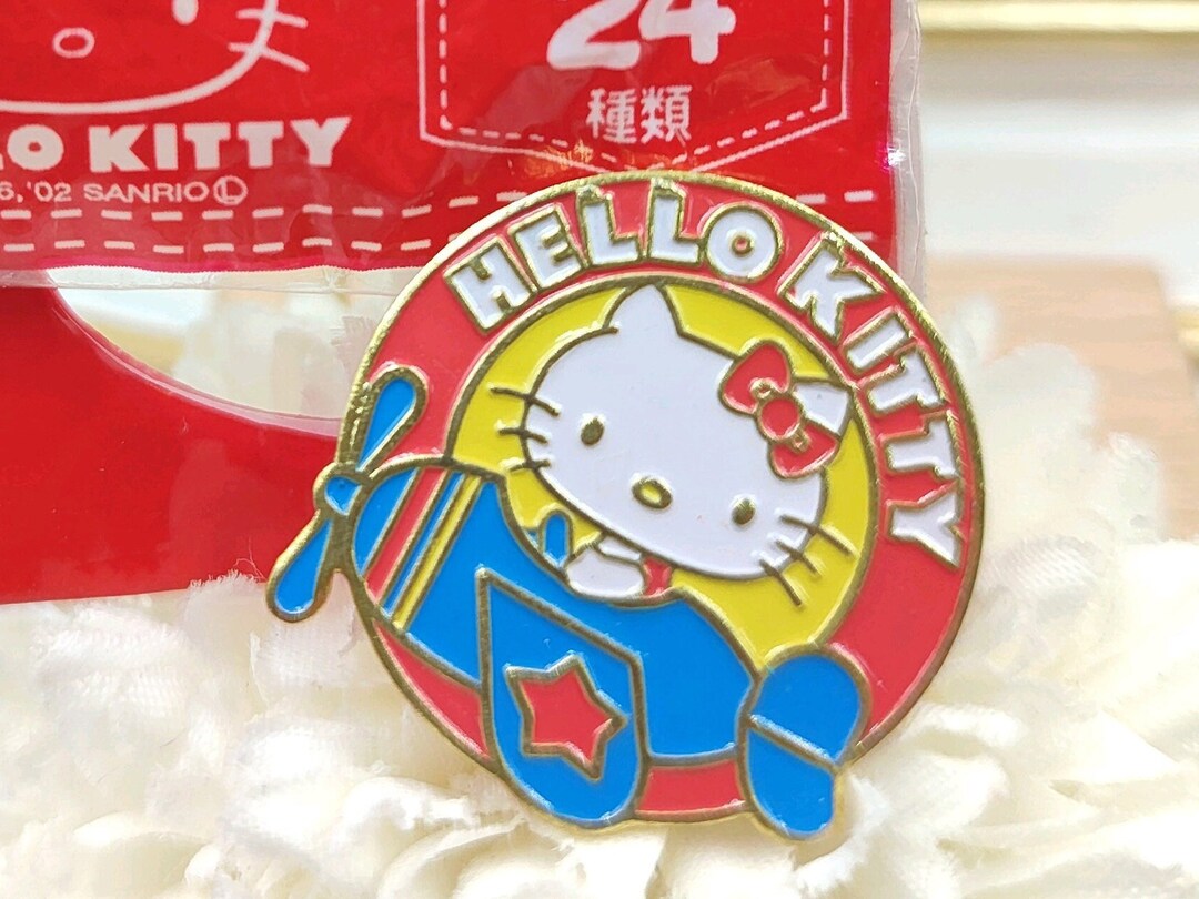 Vintage 2002 Hello Kitty Pin Badge Limited Edition,kitty Pin,badge ...