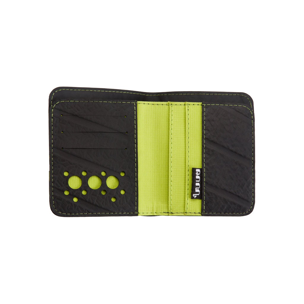 Slimline Bifold Recycled Inner Tube Wallet Handmade Non - Etsy