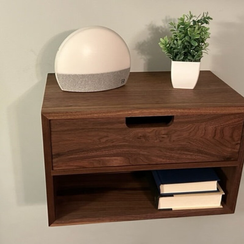 Floating Nightstand - Etsy