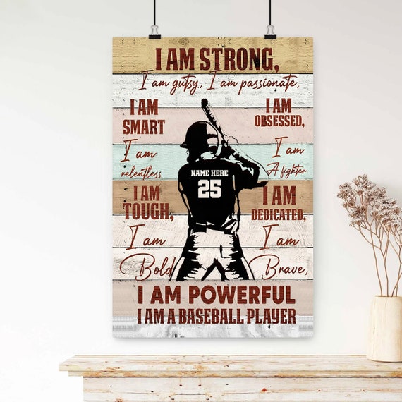 Poster Motivazionali Di Baseball