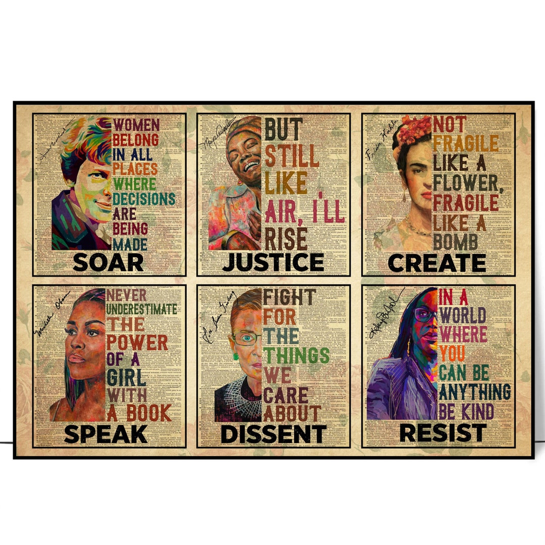 Soar Justice Create Seak Dissent Resist - Black Women in History ...