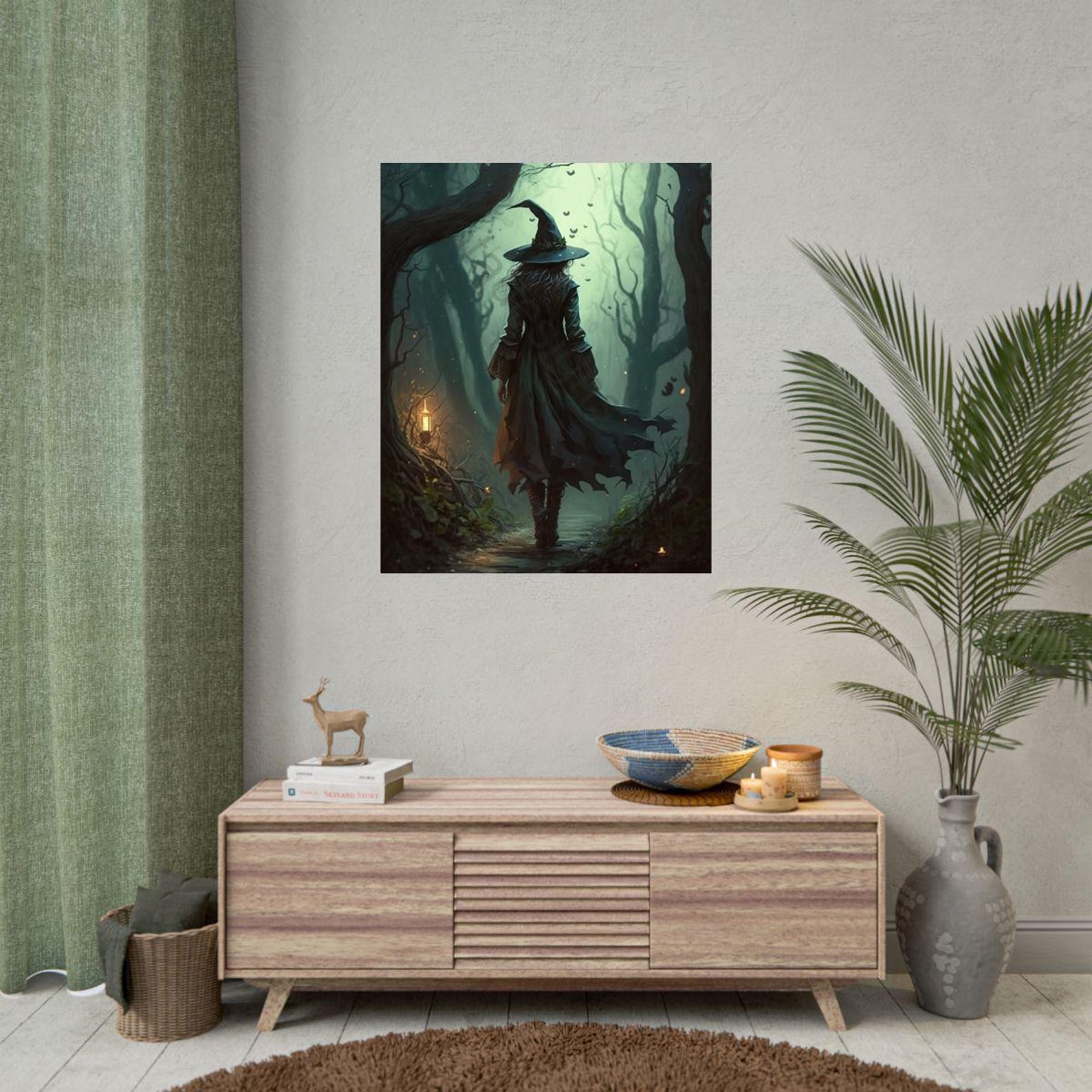 9 Signs You Are a Born Witch Poster or Canvas Wall Art, Magical ...