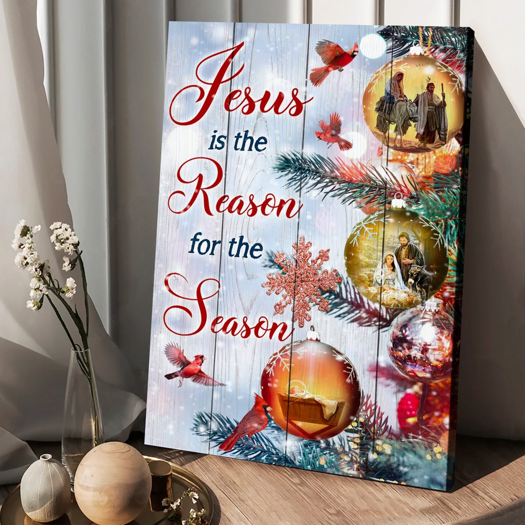 Jesus is the Reason for the Season Christmas Vibe, Pretty Drawing, Red ...