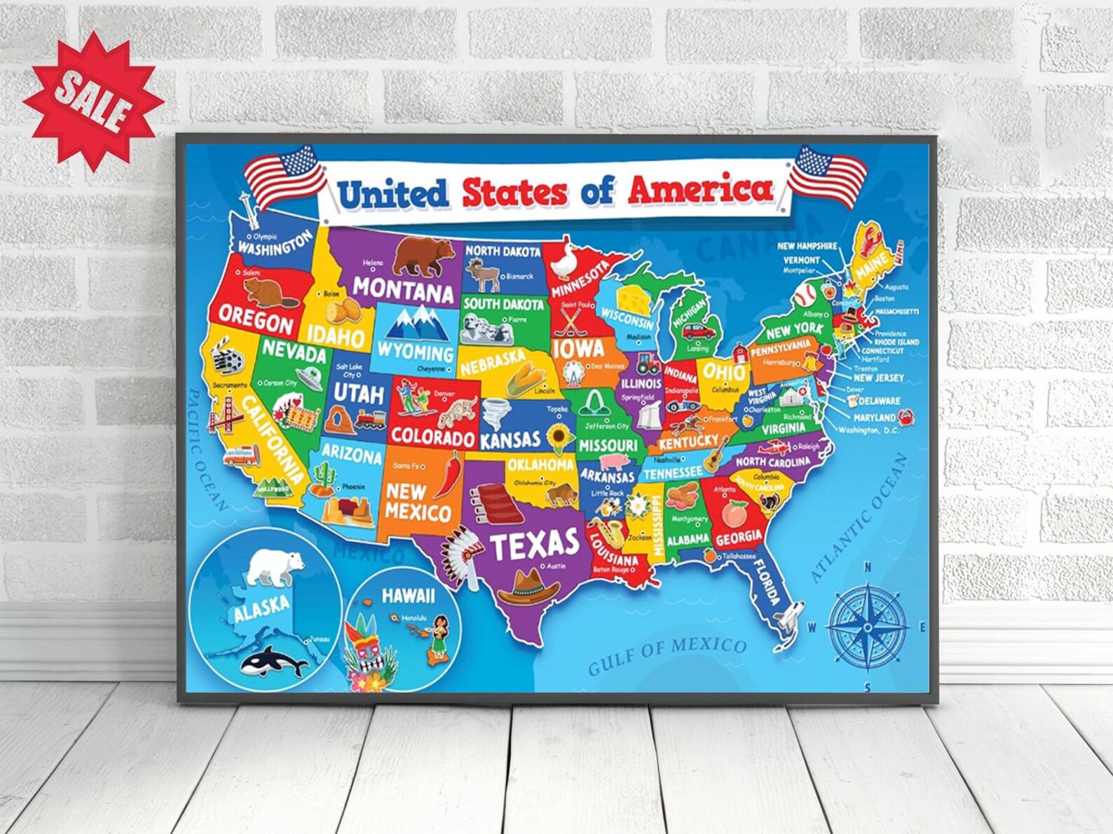Native American Tribes Map Poster – Educational Historical Wall Art ...