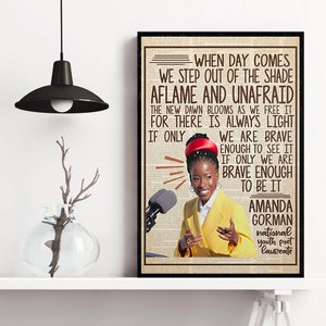 Amanda Gorman - the Hill We Climb Inauguration Poem Feminist, Inaugural ...