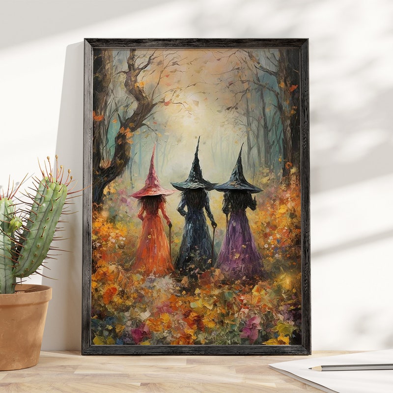 Forest Witch Art - Etsy