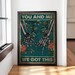 You and Me We Got This Vintage Poster, Flower Wall Poster, Couple ...