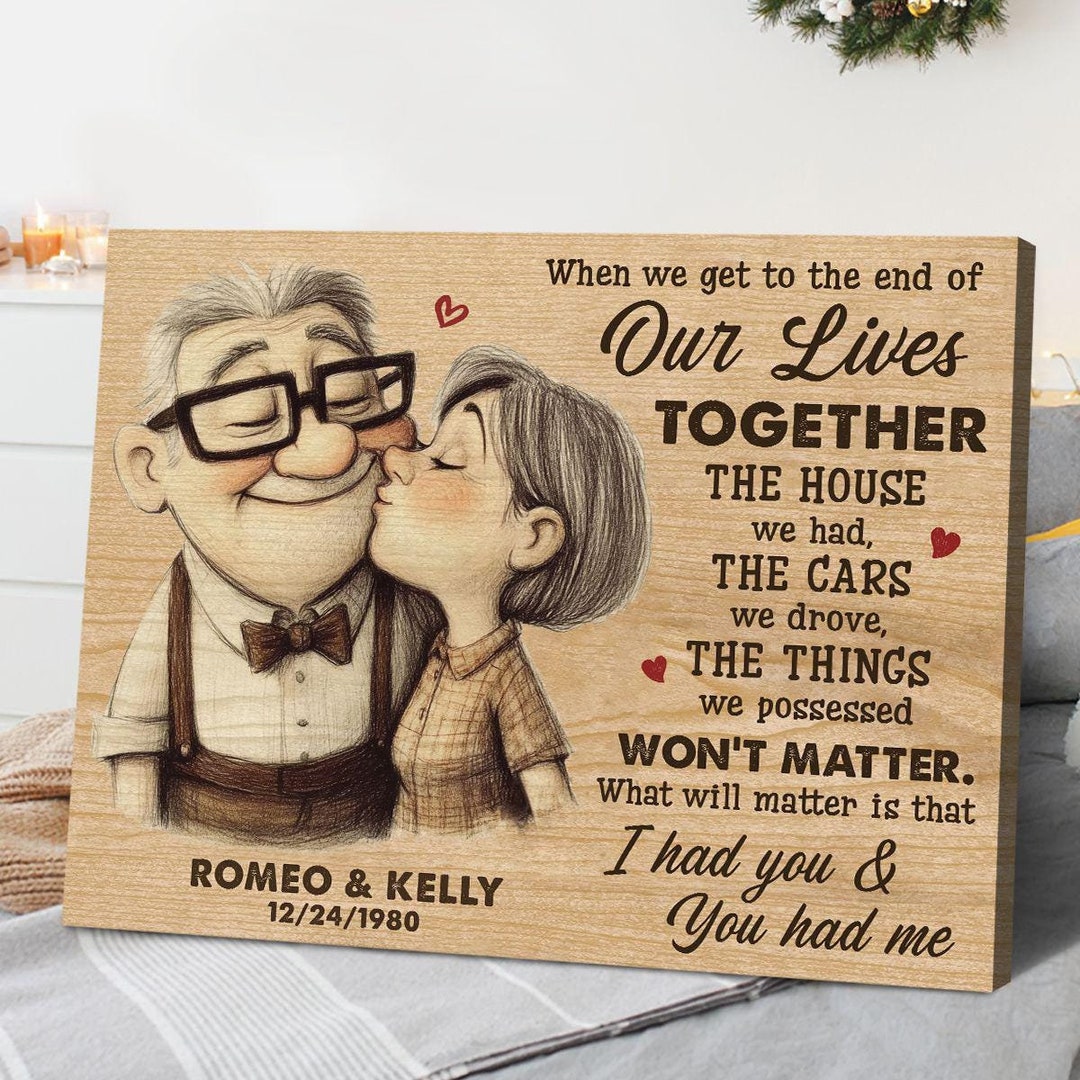 Personalized When We Get to the End of Our Lives Together Customized ...