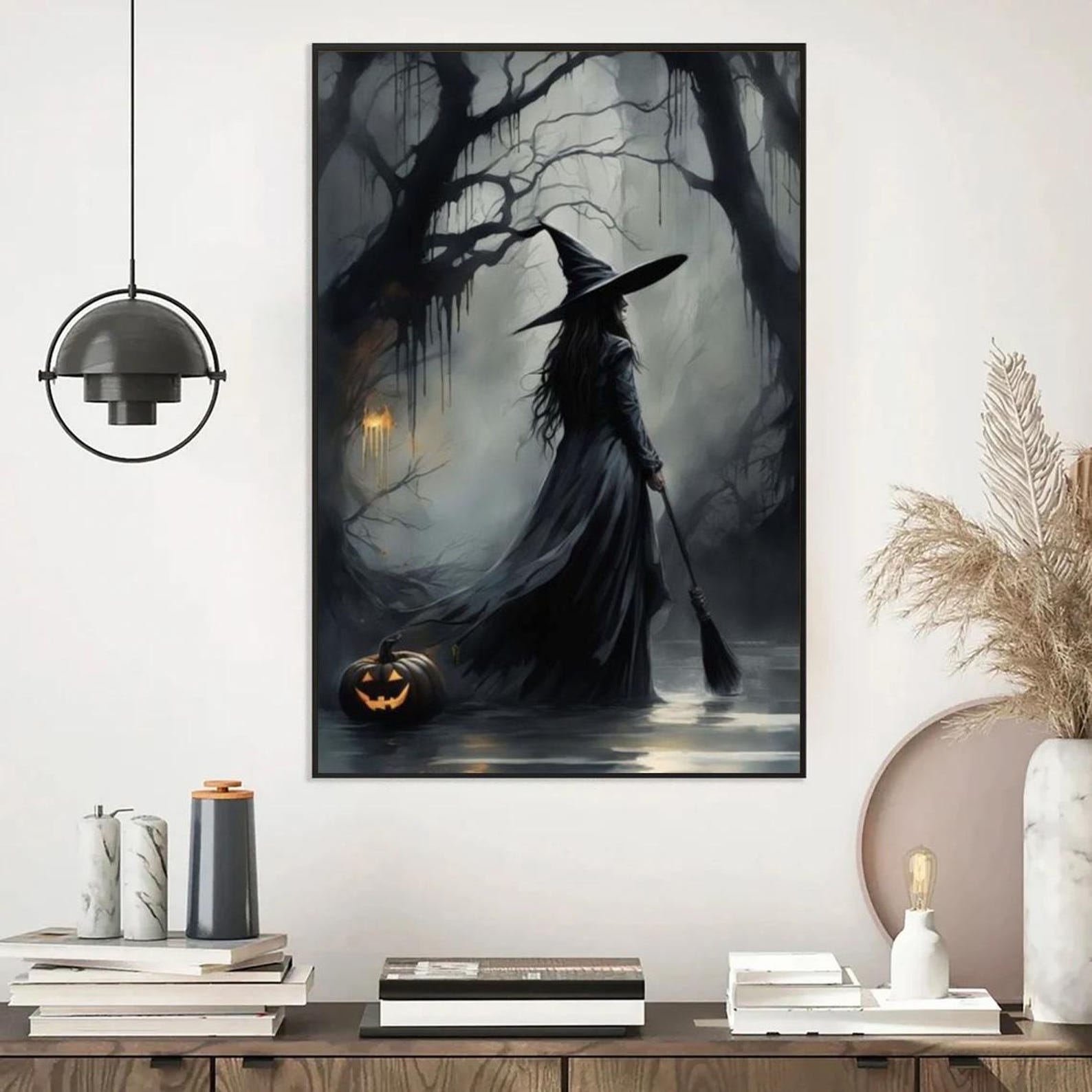 9 Signs You Are a Born Witch Poster or Canvas Wall Art, Magical ...