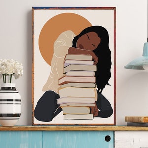 Black is Beautiful Poster, Vintage Poster, Afro Women Vintage Poster ...