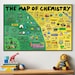 The Map of Chemistry Poster, Chemistry Poster, Chemistry Classroom ...