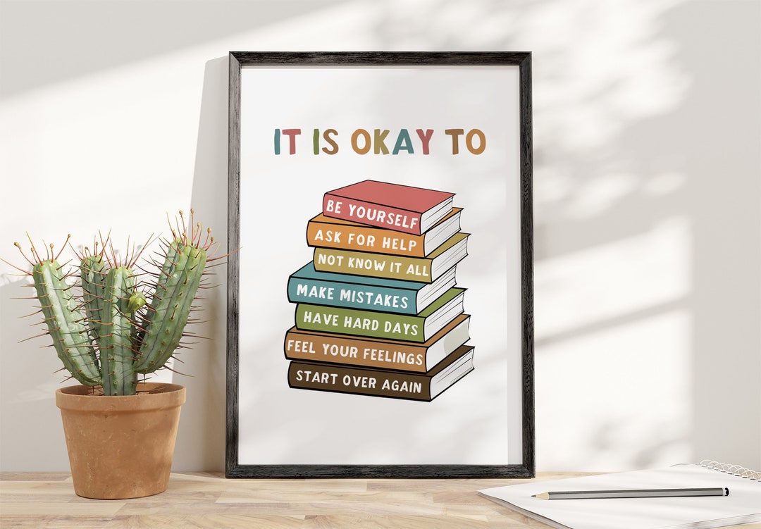 It is Okay to Be Yourself, Classroom Decor, My Feelings, Classroom ...