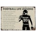 Personalized Football is Life Posters, Football Wall Art, Football Wall ...