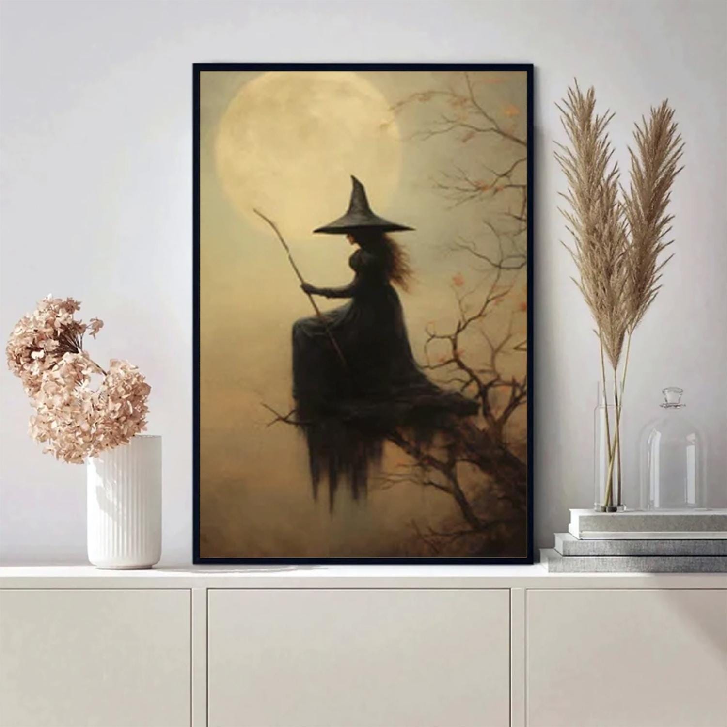 9 Signs You Are a Born Witch Poster or Canvas Wall Art, Magical ...