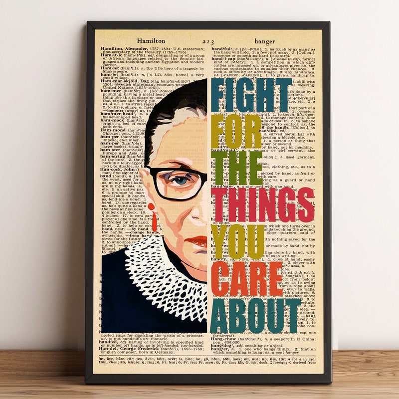 Ruth Ginsburg Poster - Etsy