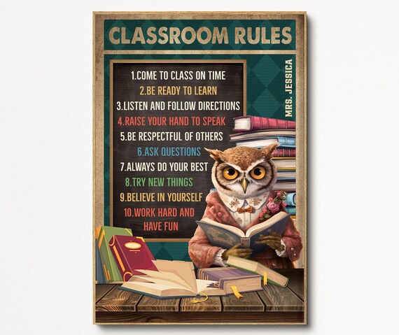 Règles De La Classe Infographies Sur Les Règles De La Classe