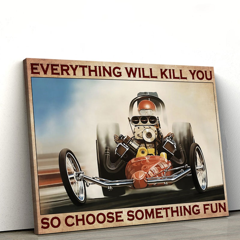 Vintage Drag Racing Posters - Etsy