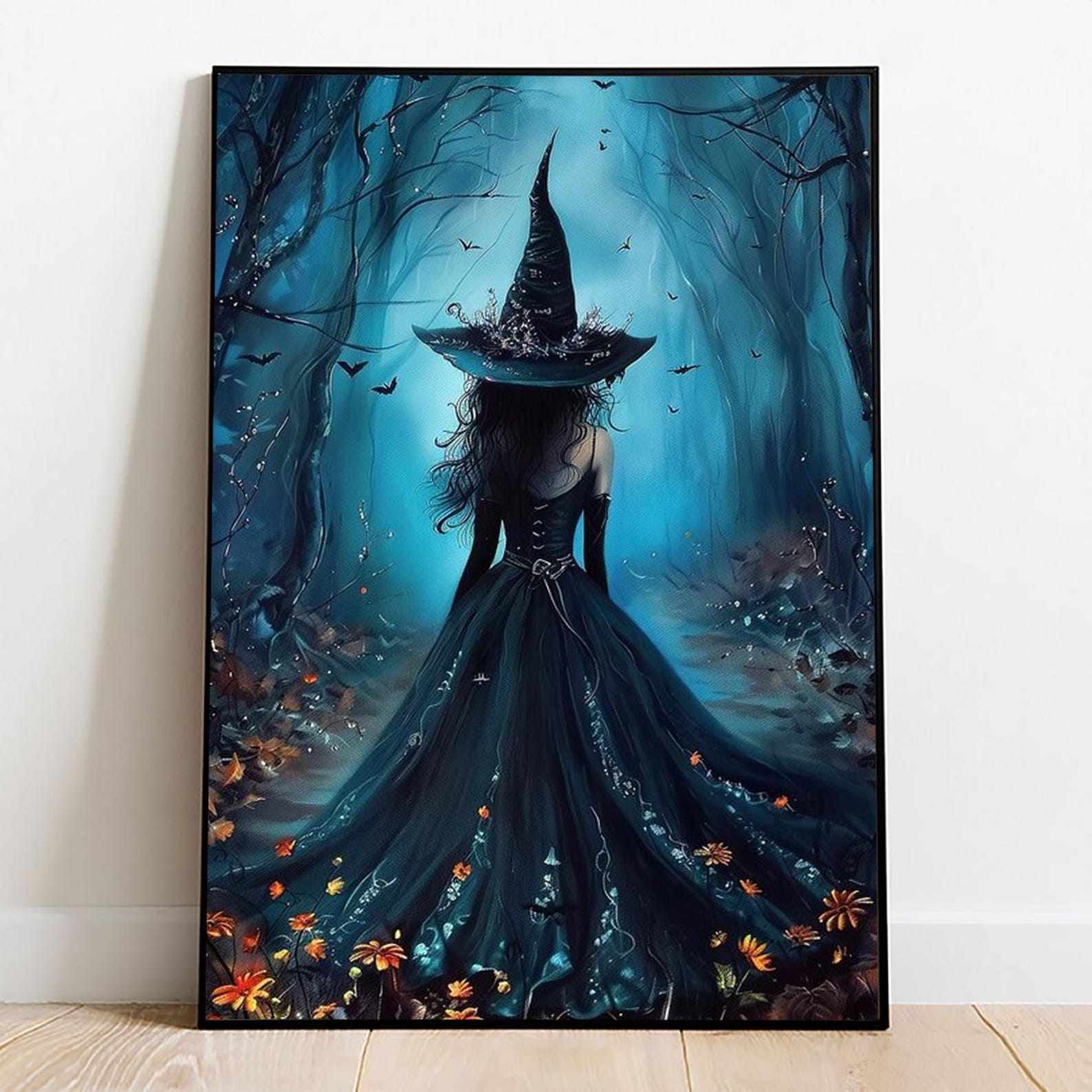 9 Signs You Are a Born Witch Poster or Canvas Wall Art, Magical ...