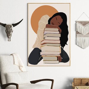 Black is Beautiful Poster, Vintage Poster, Afro Women Vintage Poster ...