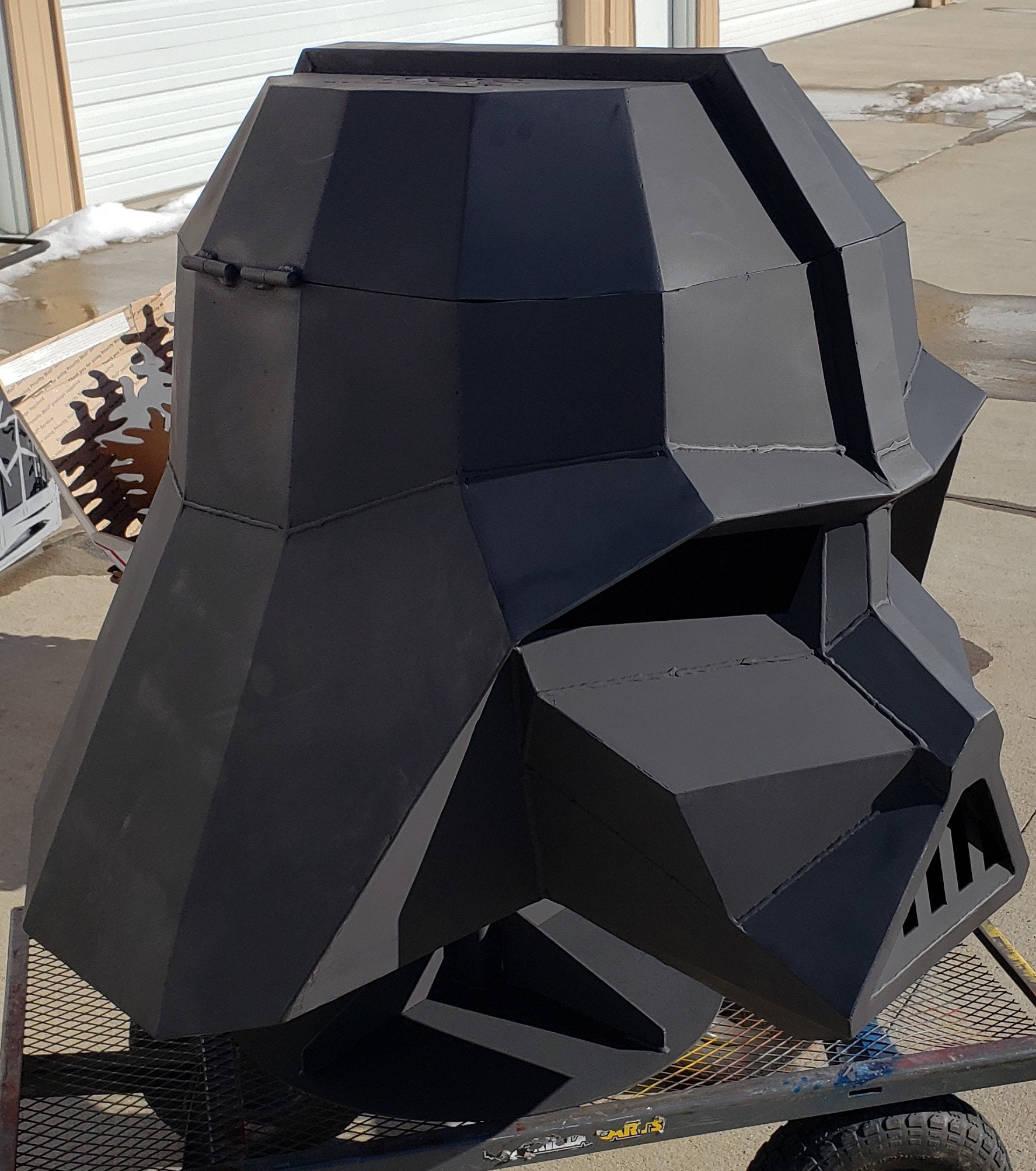Darth Vader Fire Pit And Grill Etsy