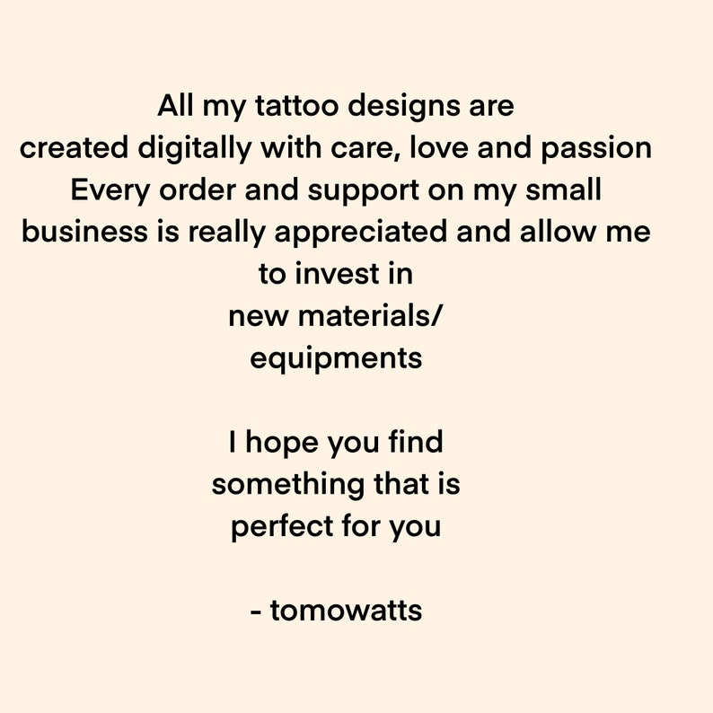 Tattoo Design - Etsy