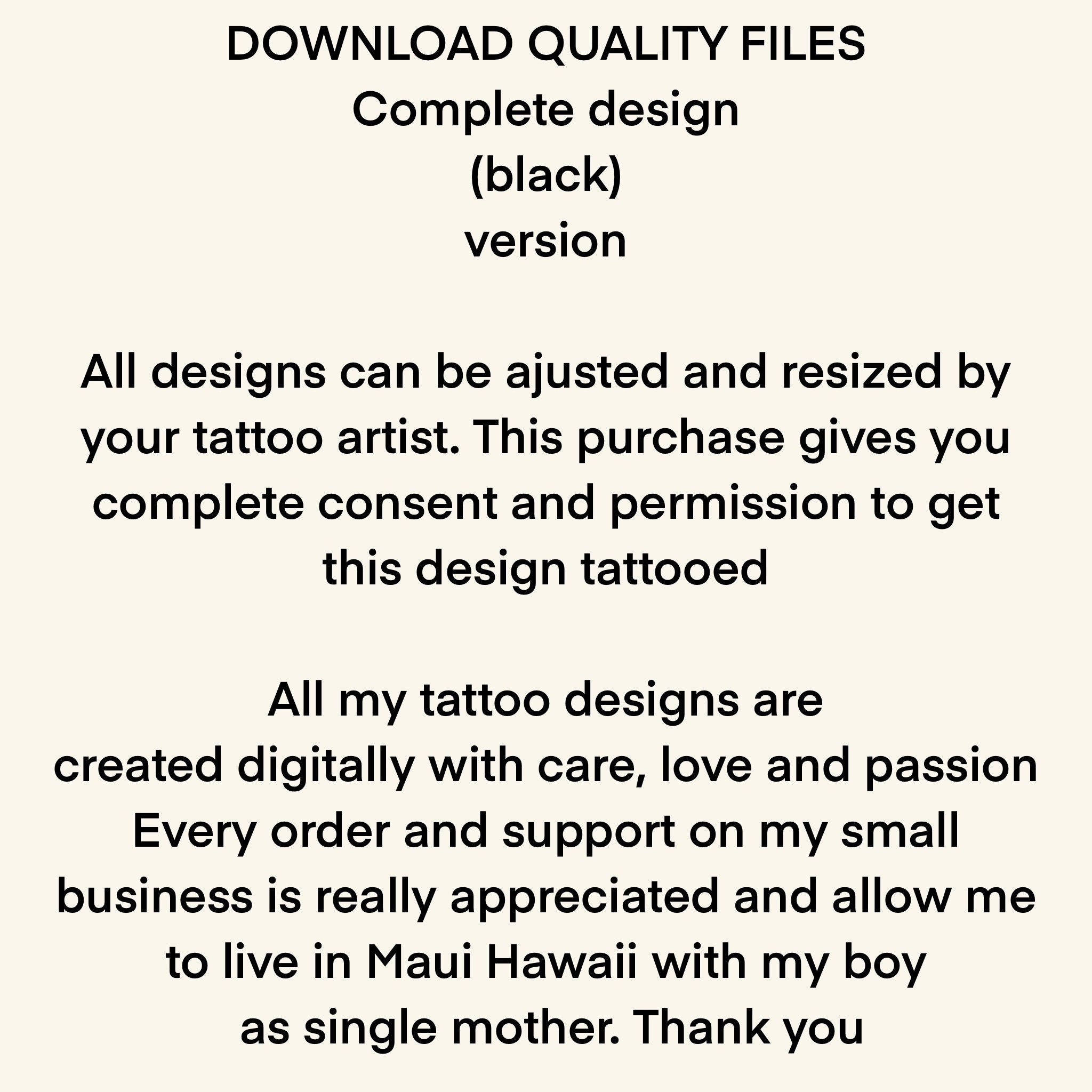 Tattoo Design - Etsy