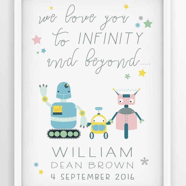 Robot Baby Shower - Etsy