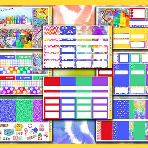 Loud & Bright Printable Planner Kit - Etsy