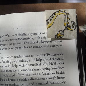 Dragon Corner Bookmarks - Etsy