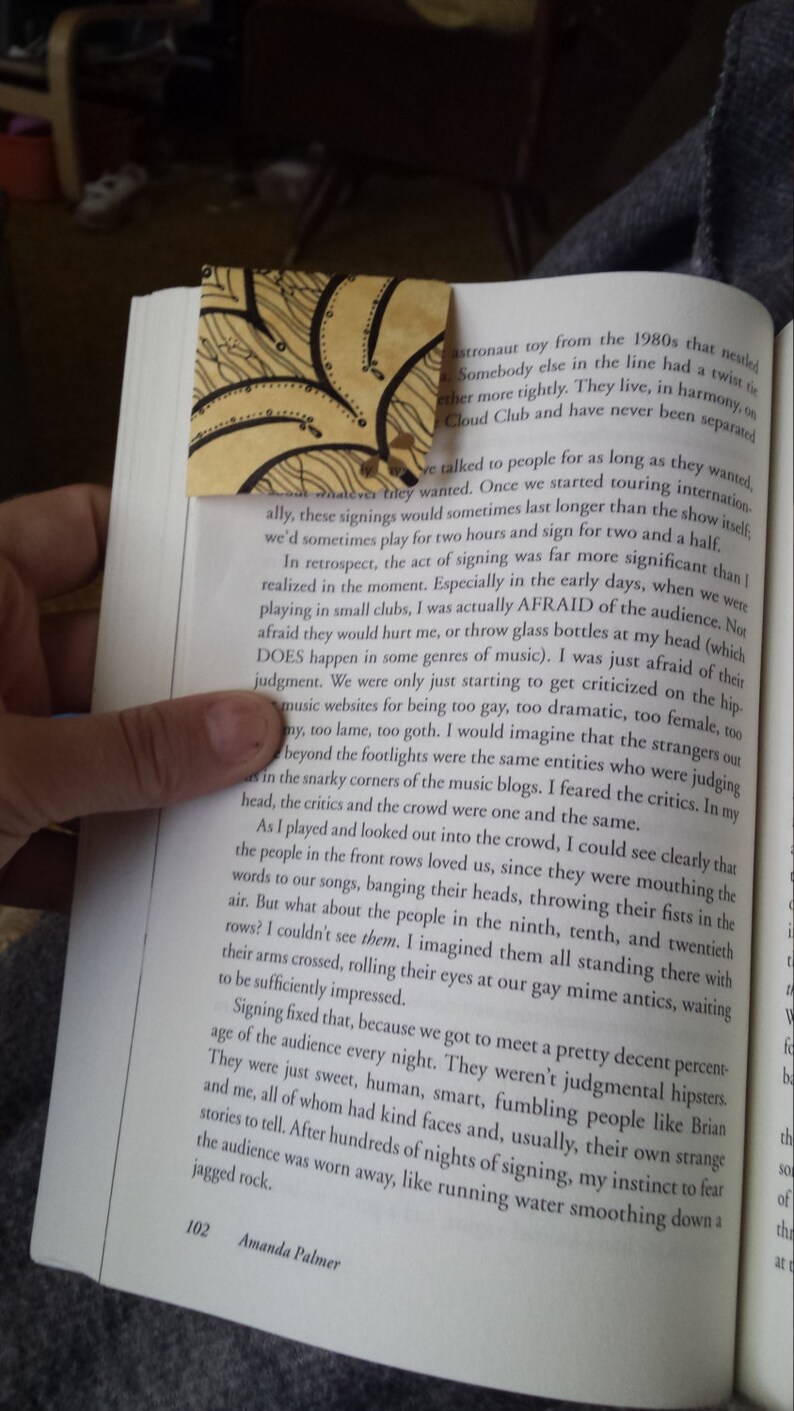 Functional Art Corner Bookmark - Etsy