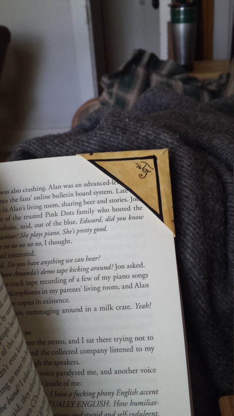 Functional Art Corner Bookmark - Etsy