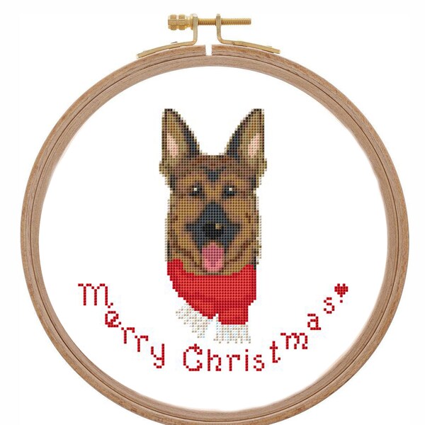 German Shepherd Cross Stitch Pattern - Etsy