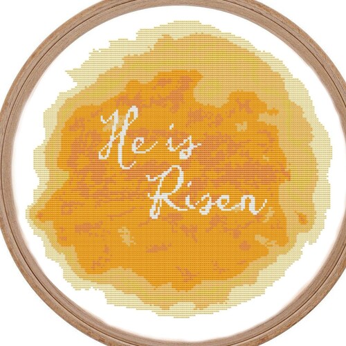 Easter Cross Stitch Pattern Modern Religious Cross Stitch - Etsy