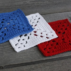 Patriotic Coasters Set Blue White Red Coasters American Flag Drink ...