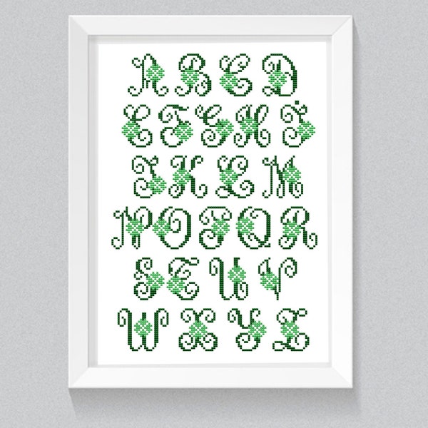 Irish Alphabet - Etsy