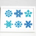 Christmas Snowflakes Cross Stitch Pattern Simple Christmas Ornament ...