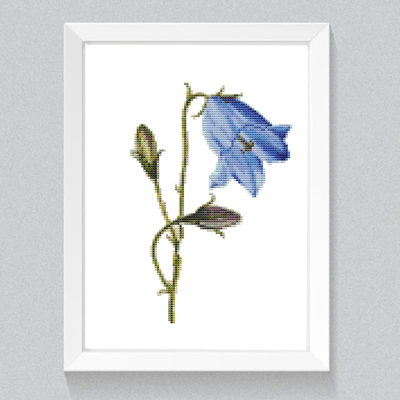 Flower Cross Stitch - Etsy