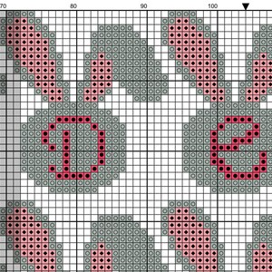 Baby Bunny Alphabet Cross Stitch Pattern Easter Uppercase Lowercase ...
