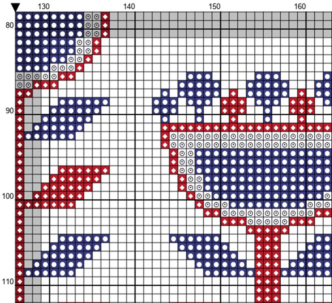 Christmas Scandinavian Cross Stitch Pattern Modern Swedish | Etsy