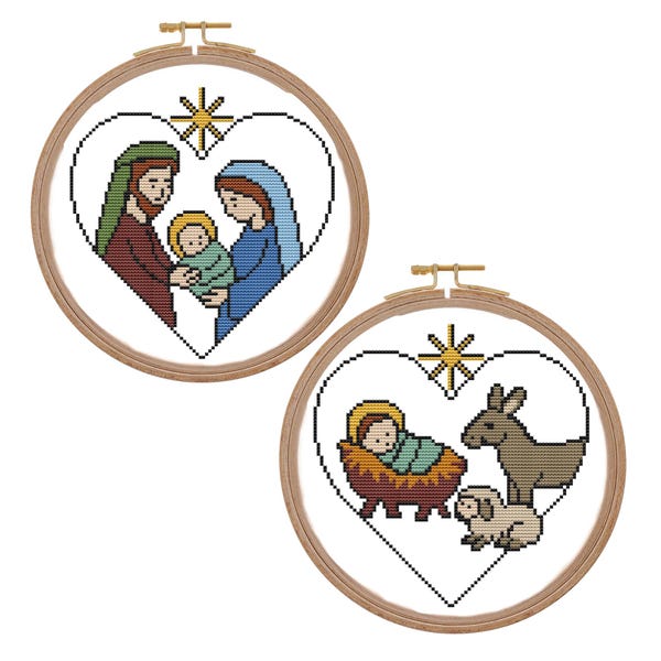 Primitive Nativity Pattern - Etsy