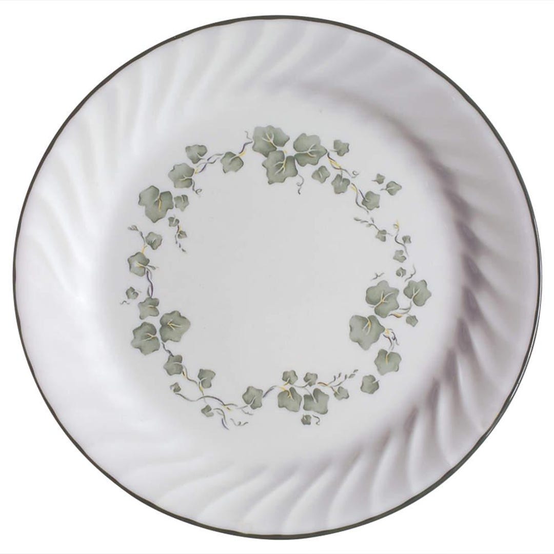 2 Vintage Corelle Callaway Ivy Dinnerware 9" Lunch Plates Set of 2 - Etsy